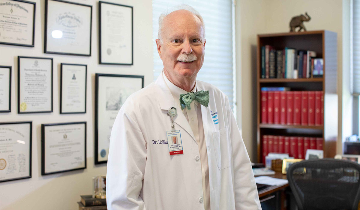 Transformational cancer hospital gift to honor beloved physician